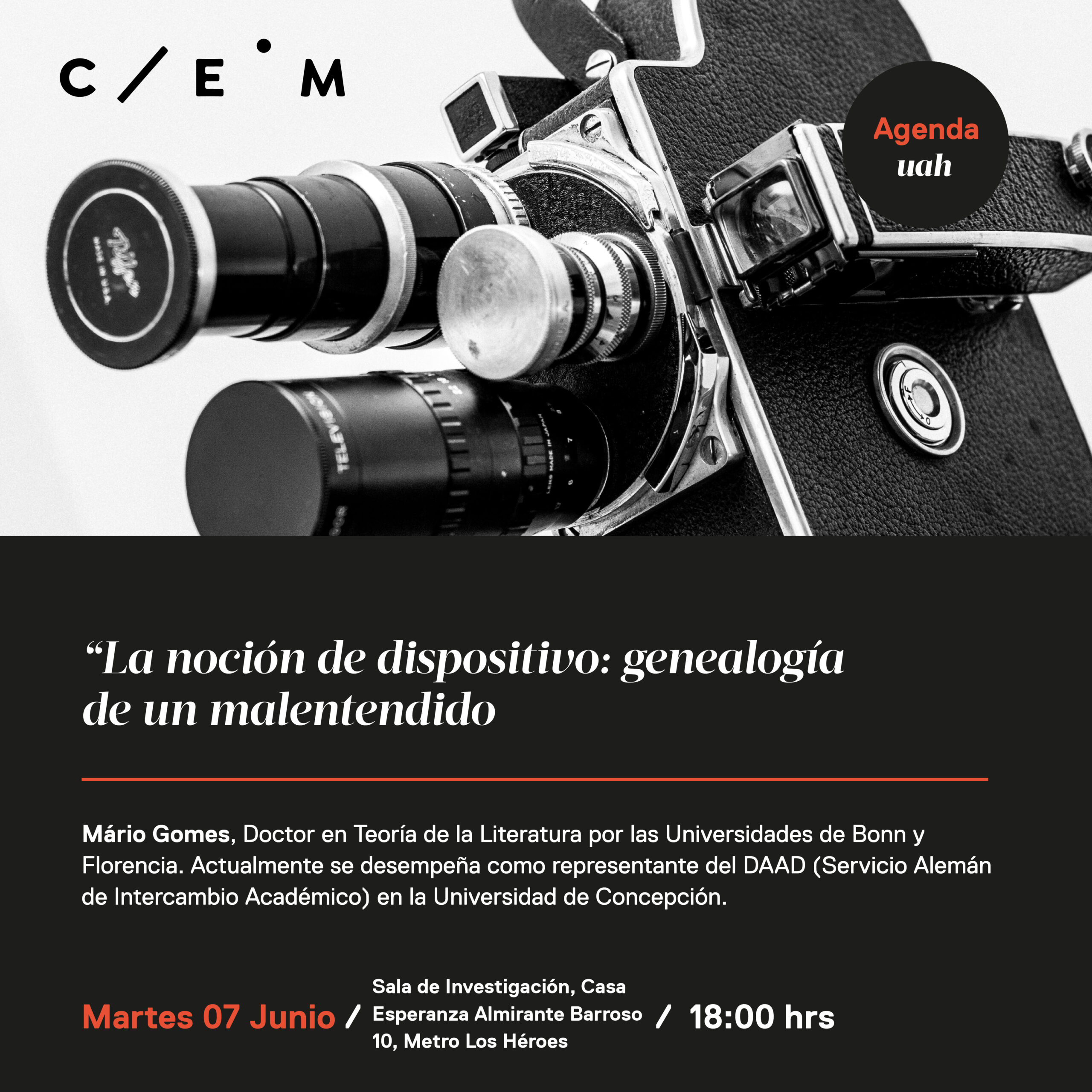 La noción del dispositivo | UAH - Universidad Alberto Hurtado