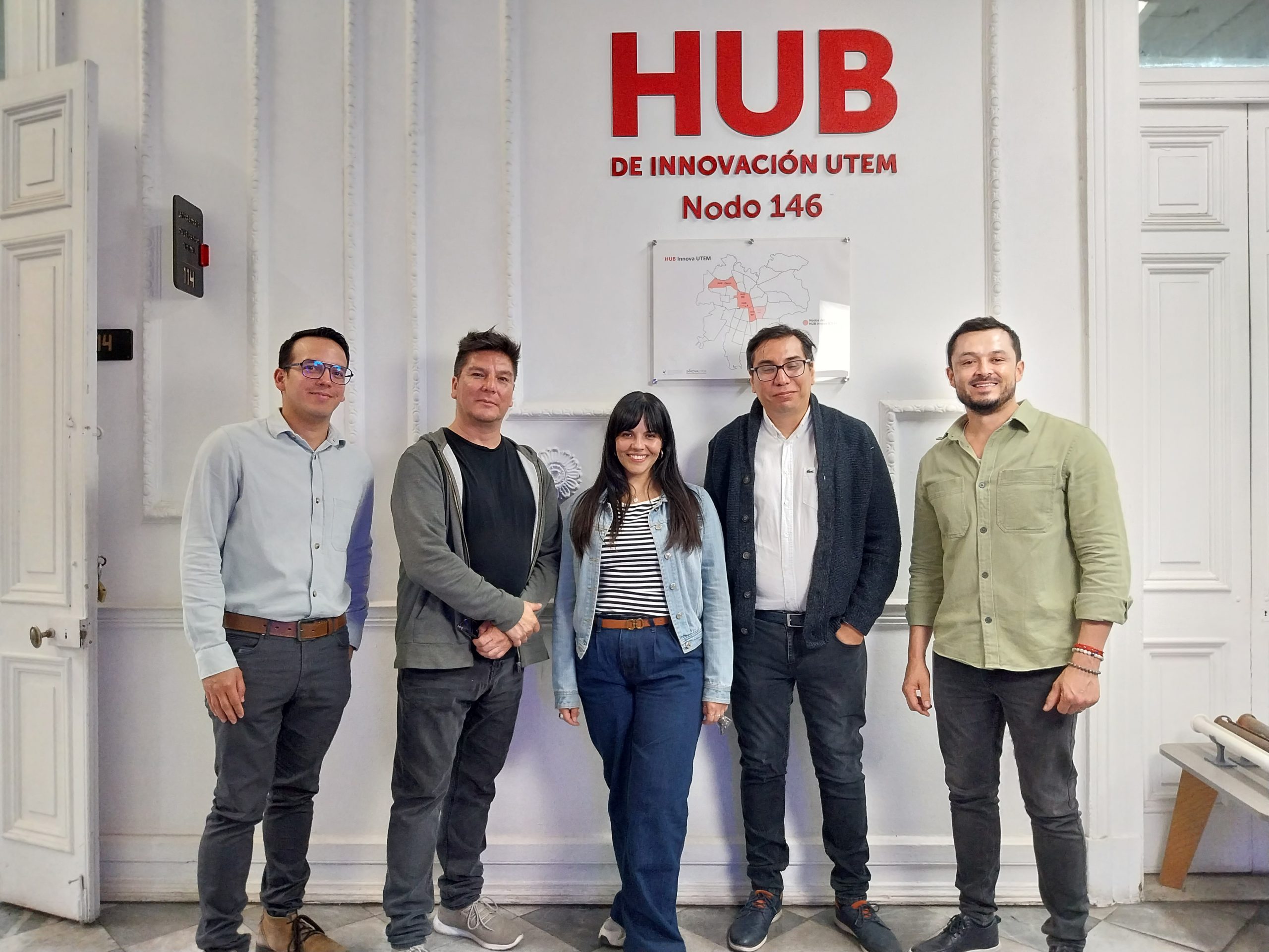 Dirección de Innovación y Fab Lab UAH visitaron el Nodo de Innovación UTEM | UAH - Universidad ...